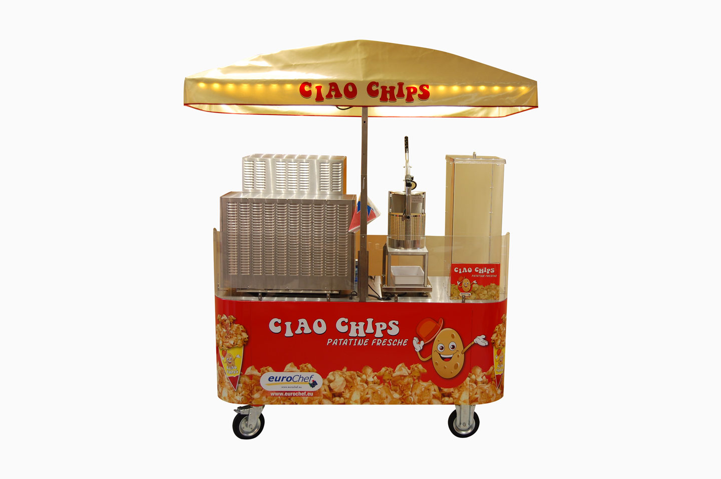 CIAOCHIPS CART-MOUNTED SYSTEM - Eurochef